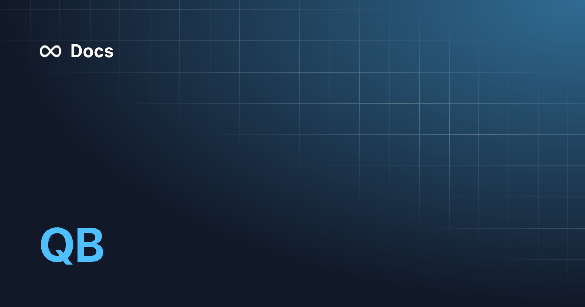 QB | Docs